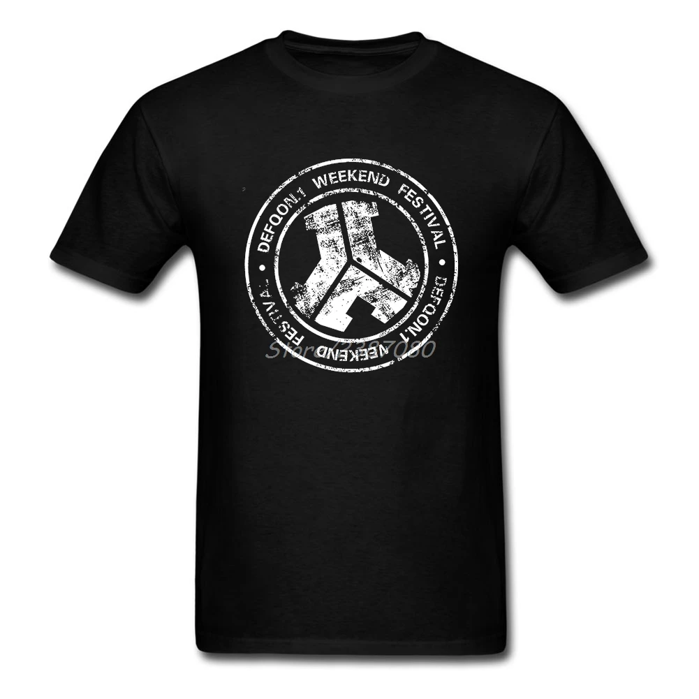 Defqon.1 T Shirt O neck Cotton Custom Short Sleeve Retro Men's T shirts ...