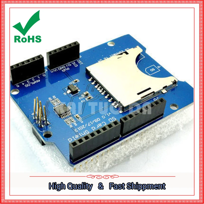 Itlist SD / TF card expansion board SD card read and write stackable SD ...