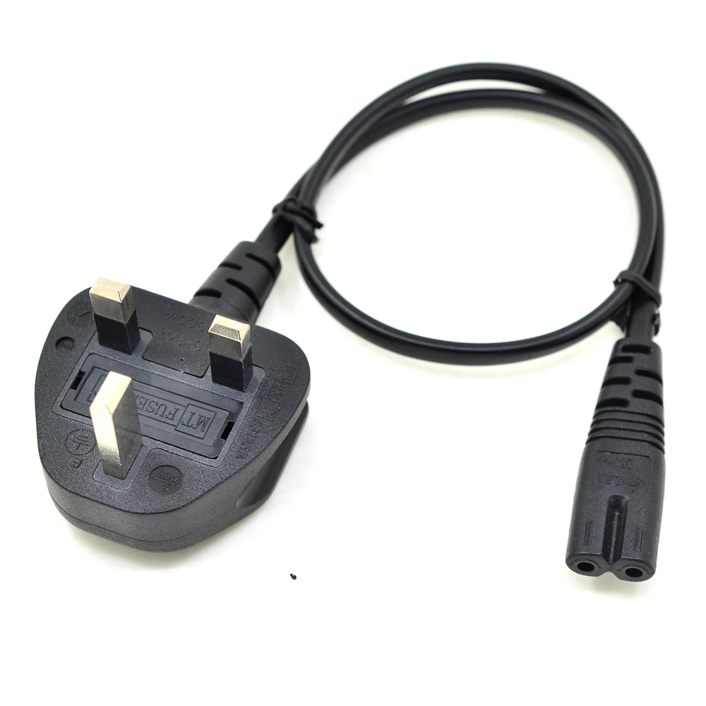 Short-Digital-Portable-Conversion-Power-Cable-BS1363-UK-HK-3pin-Plug-to ...