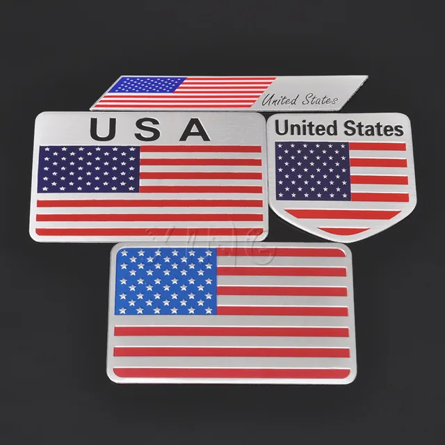 Pegatinas De Vinilo Con La Bandera De Estados Unidos American Flag