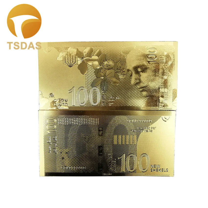 Gold plated bank note - templatequst