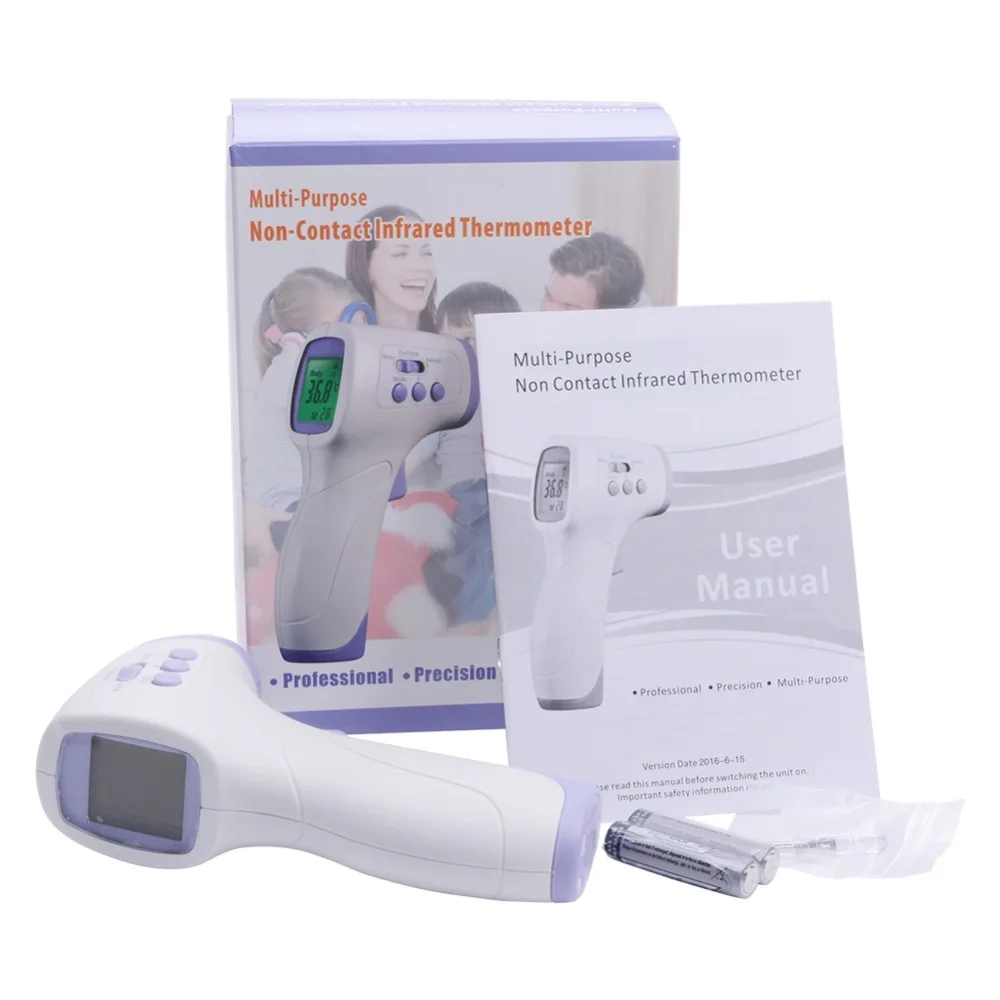 MrY Non-Contact IR Laser Digital Thermometer Infrared Thermometer ...