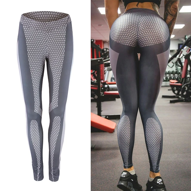 Buy Women Workout Fitness Legging Push Up Gothic