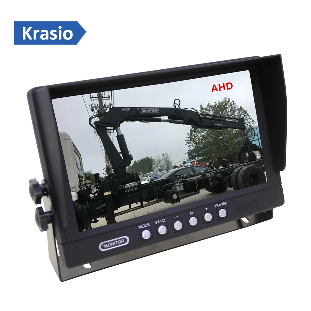 9 inch HD TFT LCD Monitor for Car Bus Truck Crane bulldozer engineering ...