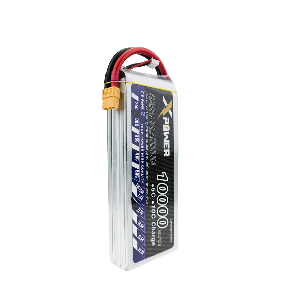 Lipo battery 11.1v 3s 10000mah 30C max 35C Xpower Lithium batteries ...