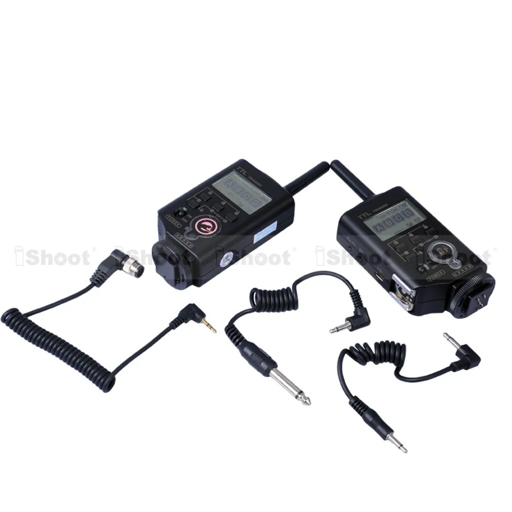 I Ttl Wireless Flash Trigger For Nikon Sb910 Sb900 Sb700 + Remote Control Shutter Release Cord ...