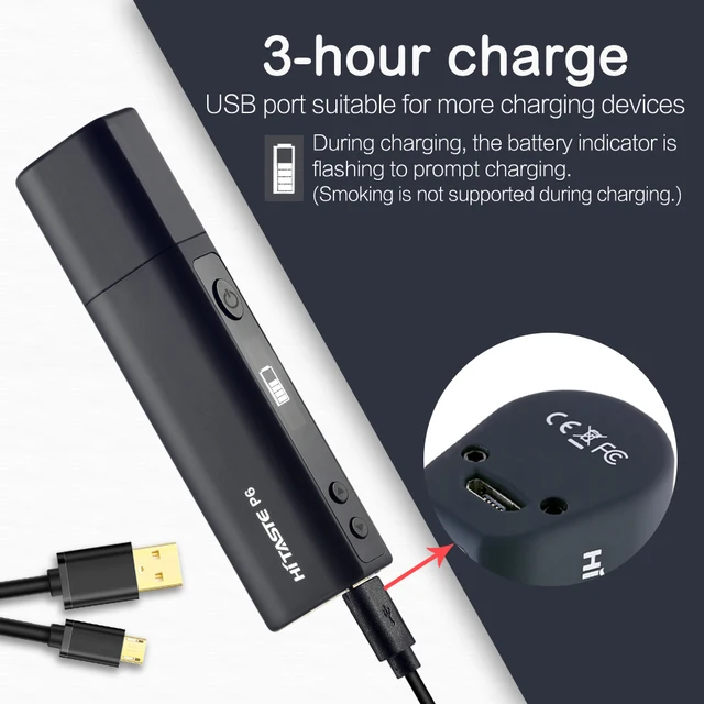 2019 newest heat not burn device 3000mAh HNB device Hitaste P6 original ...