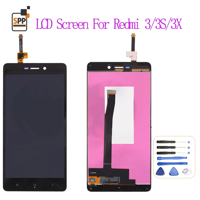 Pantalla LCD para Xiaomi Redmi 3 3 s 3X Pantalla LCD Touch Digitizer ...