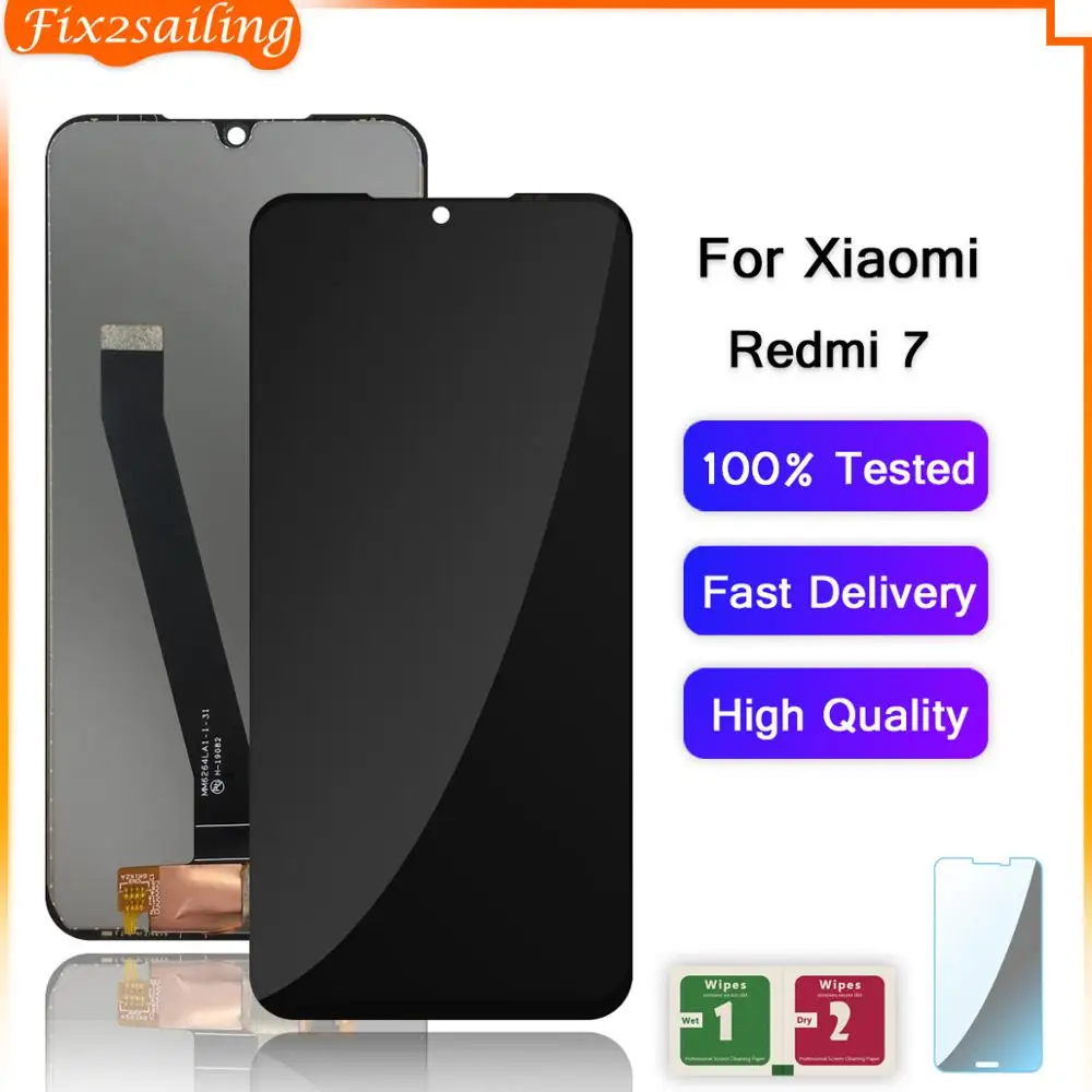 LCD Display For Xiaomi Redmi 7 Touch Screen Digitizer Assembly For ...