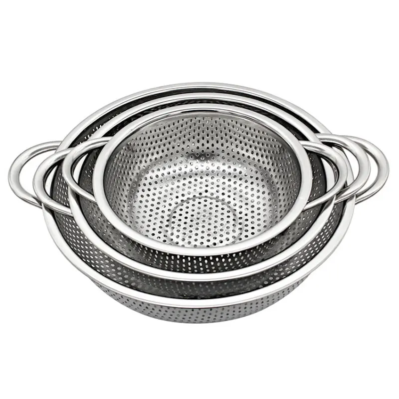 On Sale Stainless Steel Vegetable Basin New Style Fruit Basket Rice ...