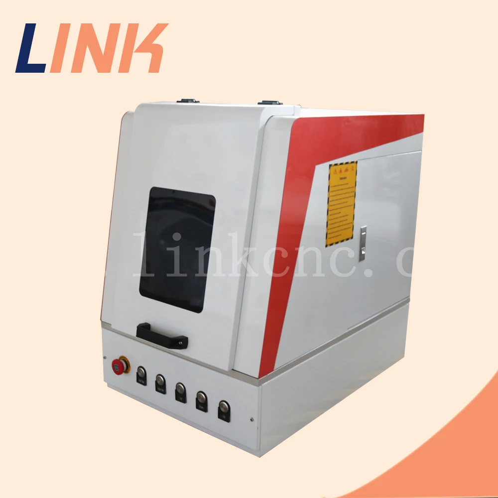 safety seals enclosed portable fiber marking machine for stainless ...