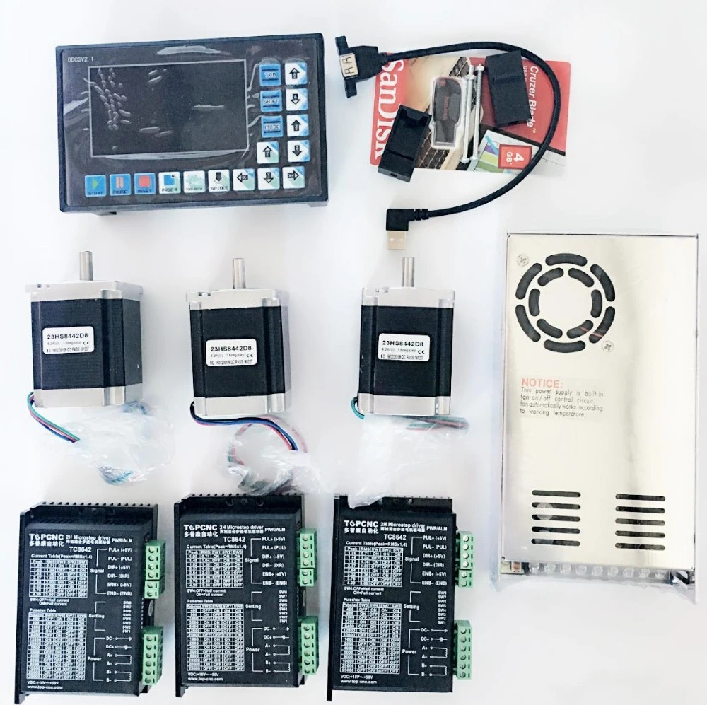 3 Axis Cnc Controller Kits Offline Stand Alone Replace Mach3 Usb Cnc ...