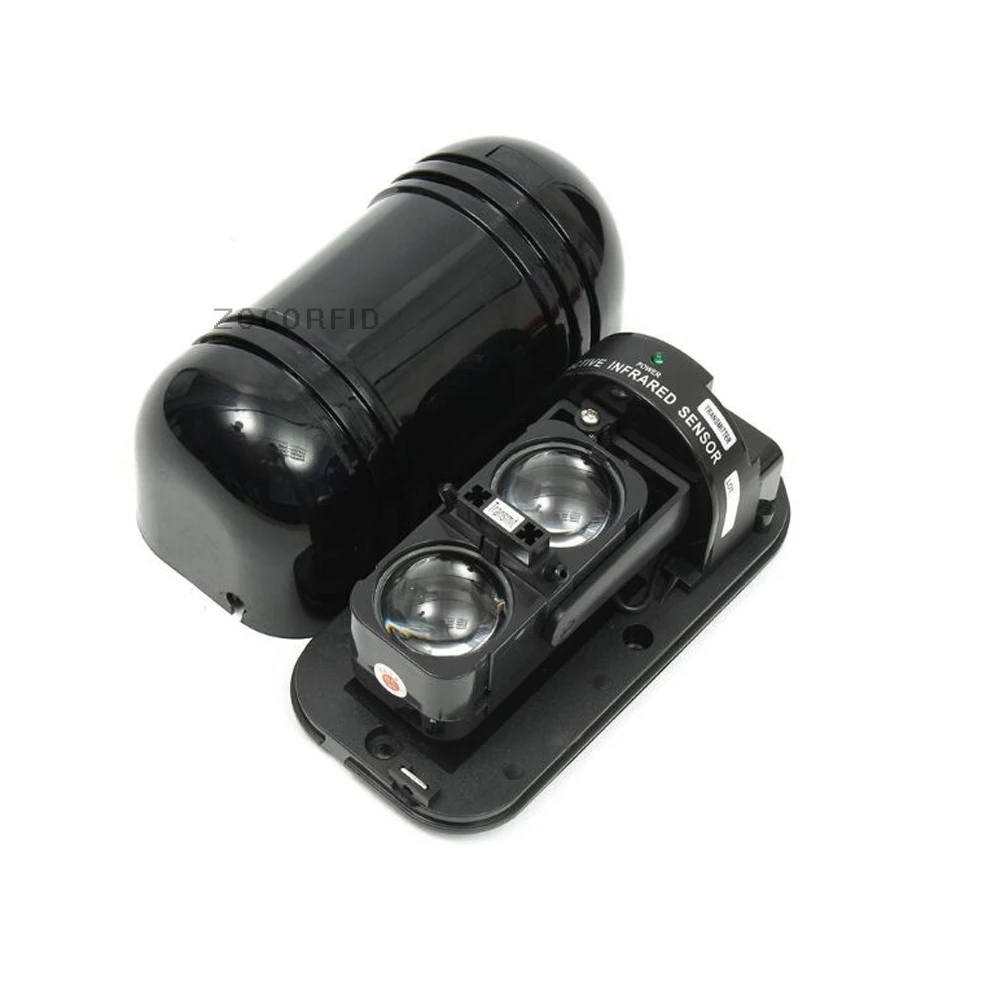 Waterproof Dual Beam Sensor Active Infrared Intrusion Detector Outdoor ...
