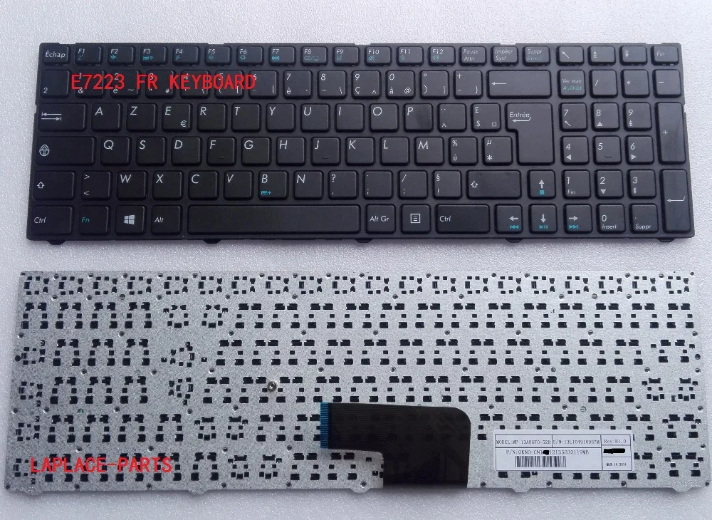 New Genuine French Clavier for Medion E6237 E7223 E6239 E6240 E6241 ...