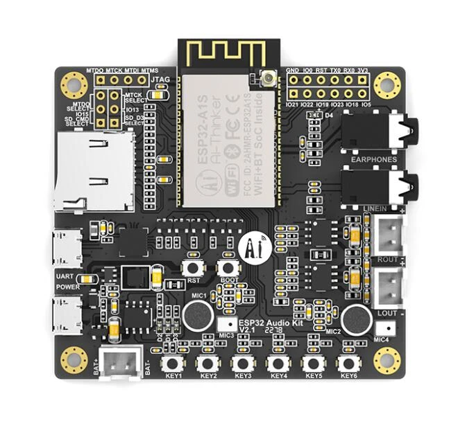 Esp32-aduio-kit Wifi+ Bluetooth Module Esp32 Serial To Wifi / Esp32 ...