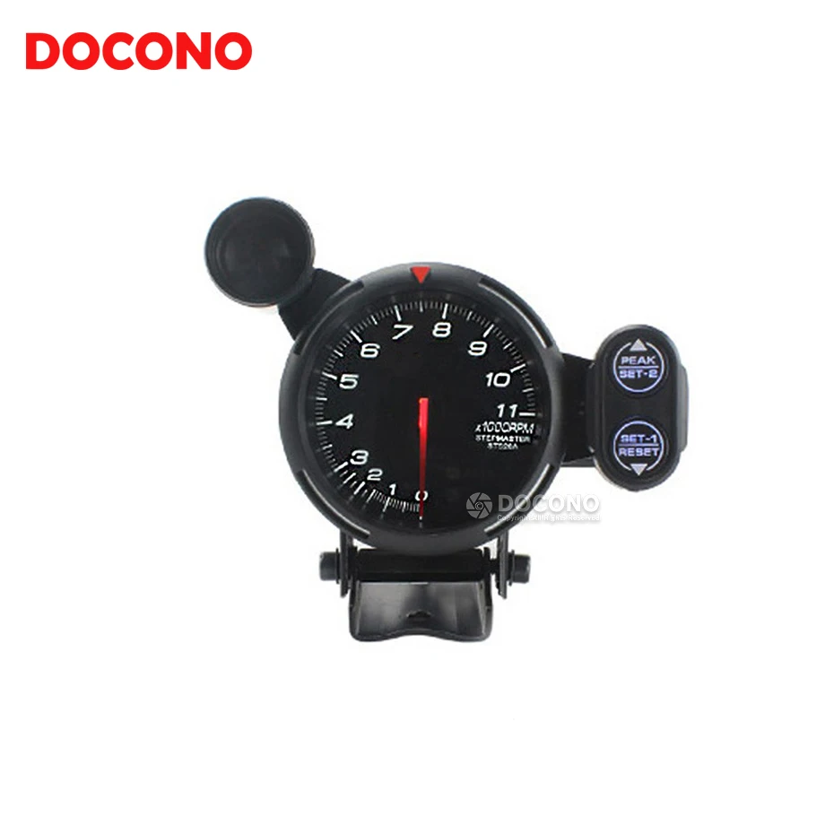 2018 New Hight Quality Universal 80mm 12V racing car speedometer ...