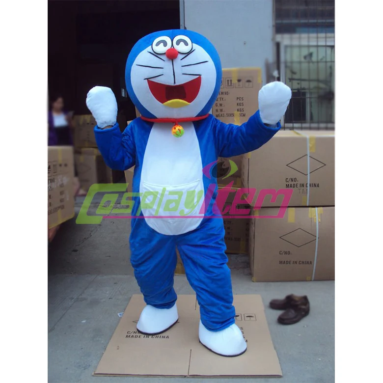 Custom Made movie Cartoon Doraemon cosplay Mascot Cute Japanese ...