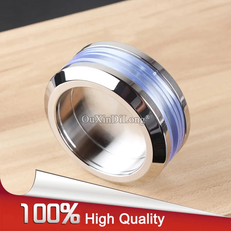 High Quality 2pcs/lot 304 Stainless Steel Casting Glass Sliding Door ...