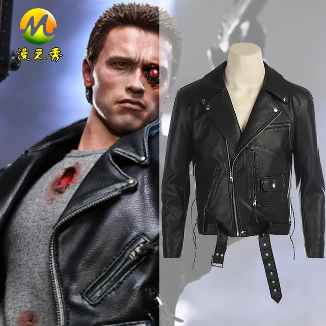 2017 Nueva Venta Caliente Terminator 2 Negro Cosplay para la Fiesta de ...