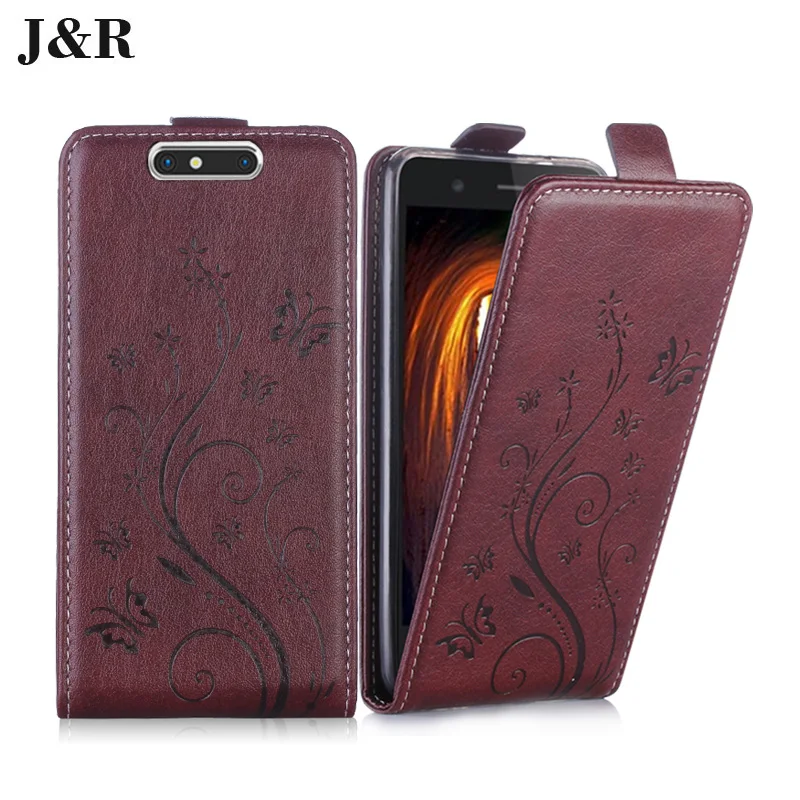 Luxury Retro vertical Flip PU Leather Case For ZTE Blade V8 Cases ...