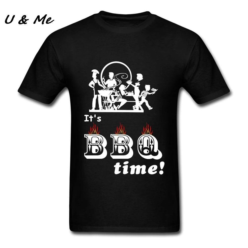 Short Sleeve T Shirt Men Party Time T with Barbecue BBQ Clothing Trendy ...