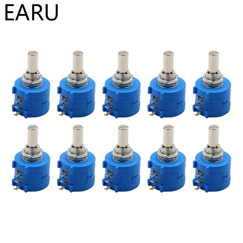 10pcs-3590S-2-103L-10K-precision-multi-turn-potentiometer-10-turns ...