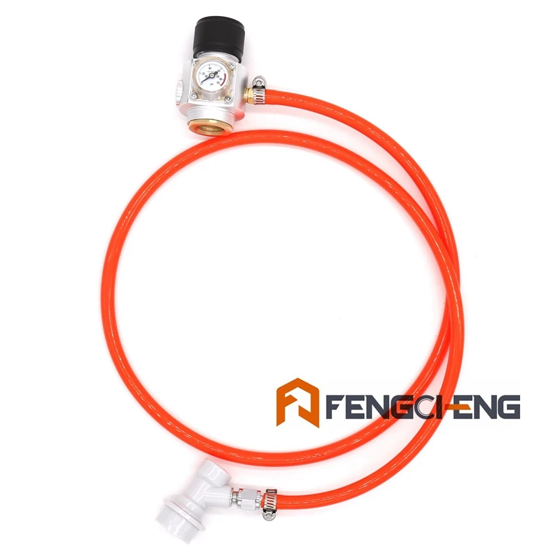 Soda CO2 Mini Gas Regulator Gas Line Corny Cornelius Keg Charger Ball ...