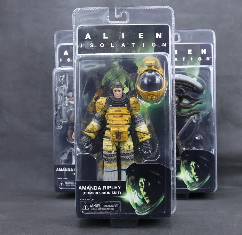 New Sci-Fi Terror Movie Aliens Isolation Amanda Ripley Compression Suit ...