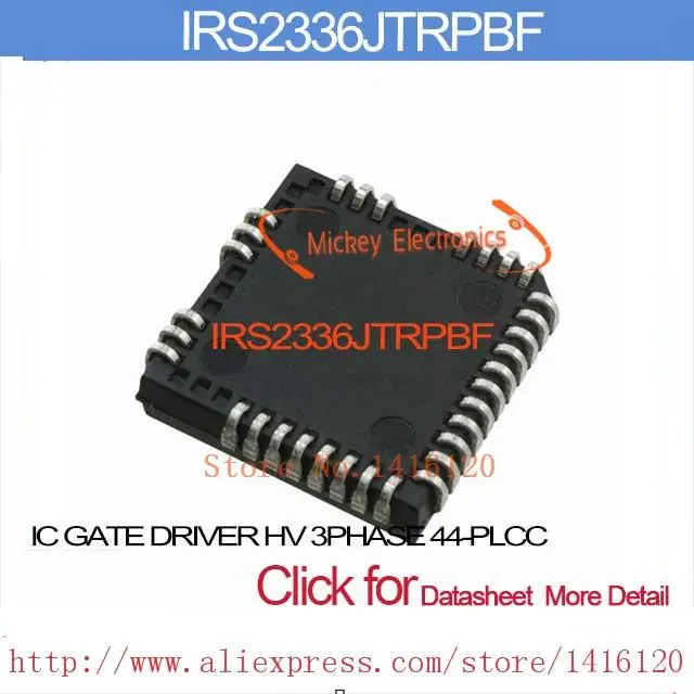 IRS2336JTRPBF IC GATE DRIVER 44 PLCC IRS2336JTRPBF HV 3 FASE 2336 ...