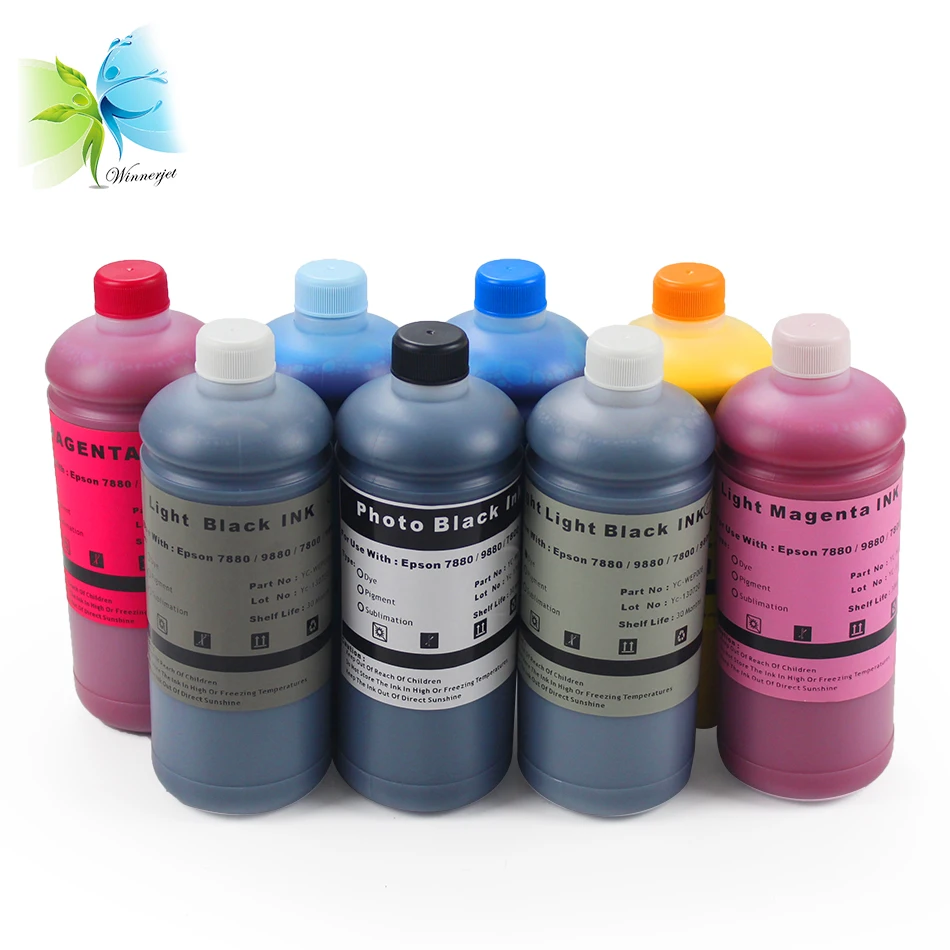 Winnerjet-8-colors-1000ML-inkjet-ink-for-ultrachrome-pigment-ink-for ...