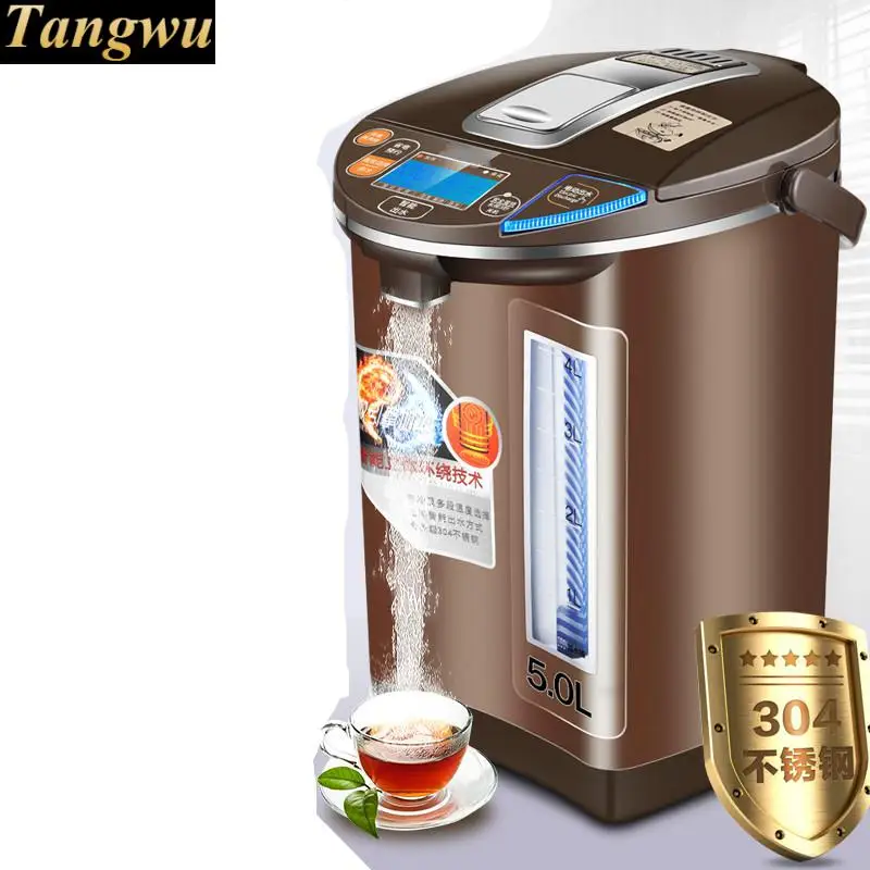 Electric thermos 5l insulated home thermostat 304 stainless steel ...