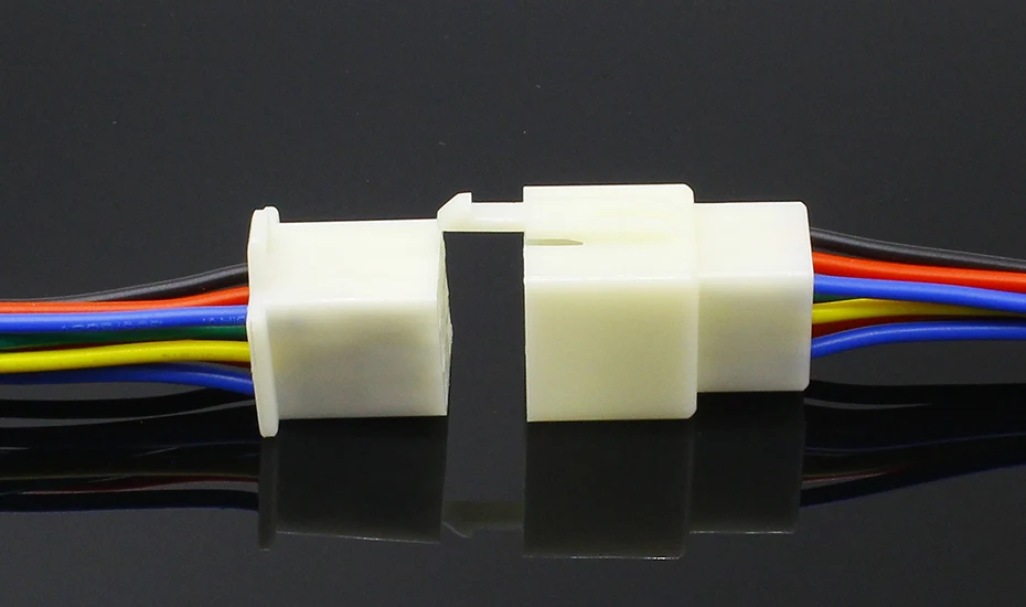 Electrical Plug Set 9-Pin Plug Set - 21CM Length Auto Connectors With ...