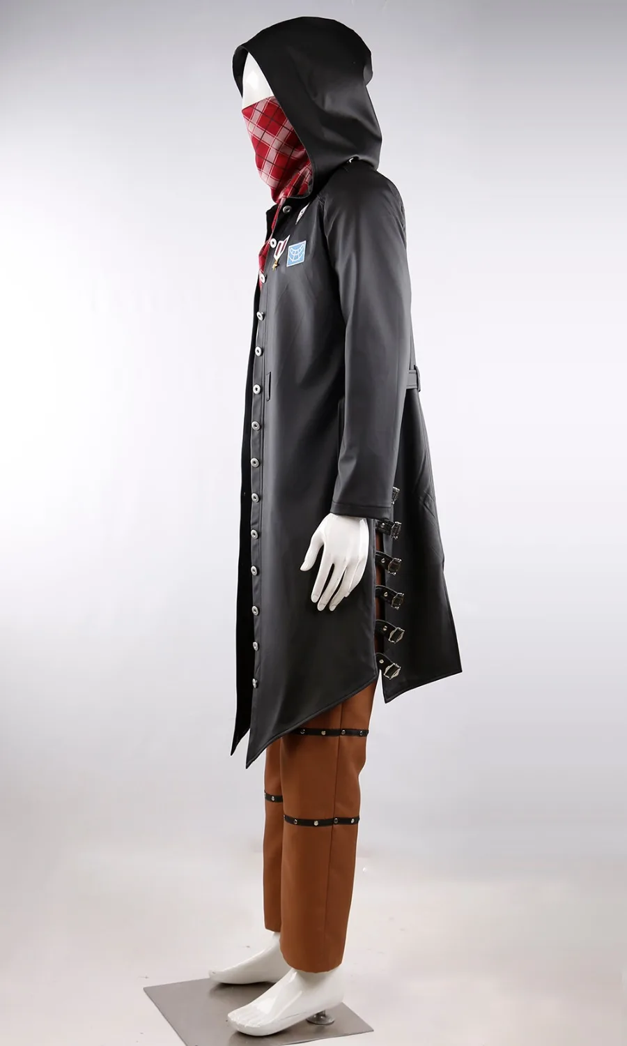 Playerunknown's Battlegrounds PUBG Cosplay Costume Trenchcoat Tan Scraf ...