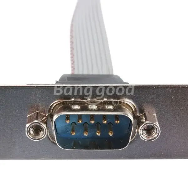 High quality Serial 9Pin RS323 DB9 Motherboard Com Port Ribbon Cable ...