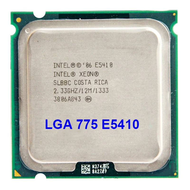 Original INTEL E5410 LGA 775 Processor (2.33GHz/12MB) Server CPU work ...