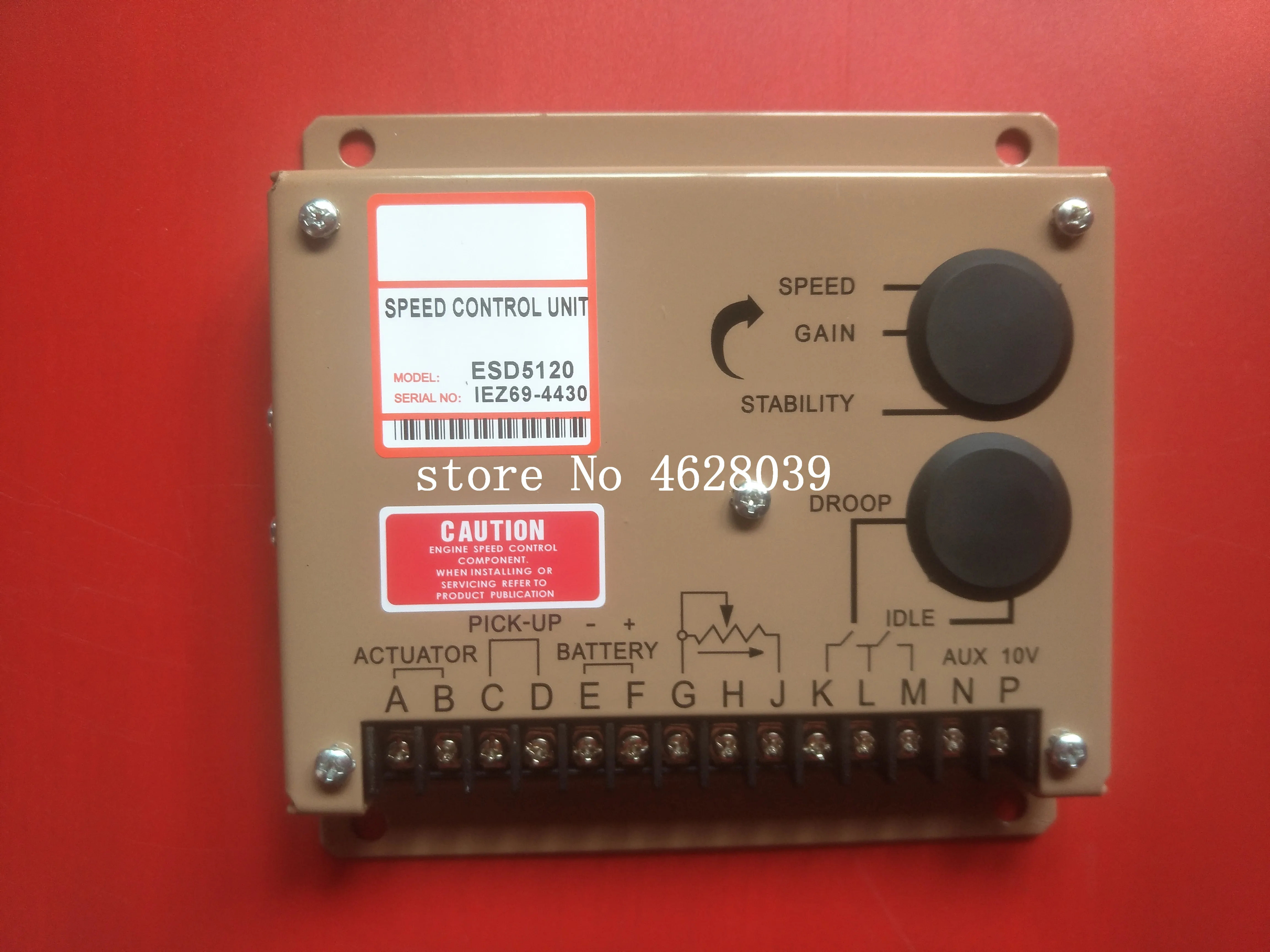 Esd5120 Electronic Engine Speed Controller Governor Generator Genset ...
