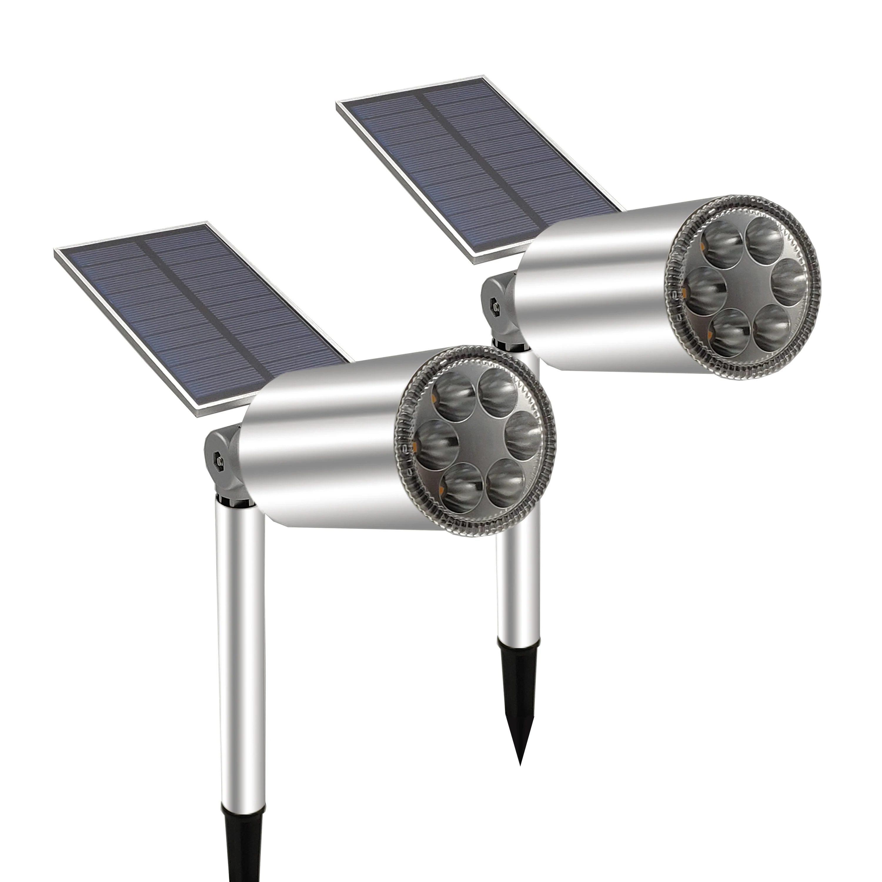 Solar Garden Light Waterproof Ip65 Outdoor Solar Spotlight Wireless ...