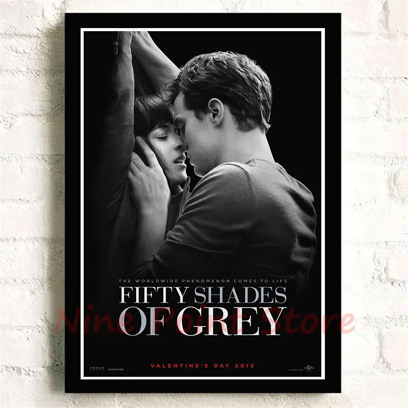 Fifty Shades Of Grey Movie Poster Official