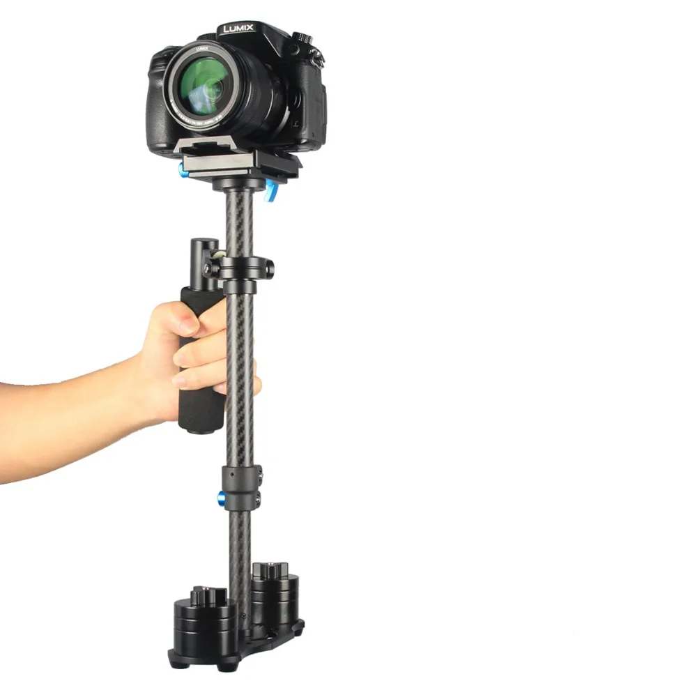 YELANGU Pro Compact Carbon Fiber Camera Stabilizer Adjustable 28 40cm ...