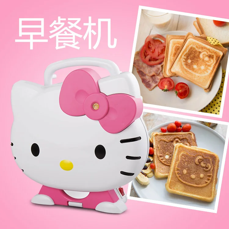 Hellokitty sandwich maker bread maker Toaster 2 min make a sandwich or ...