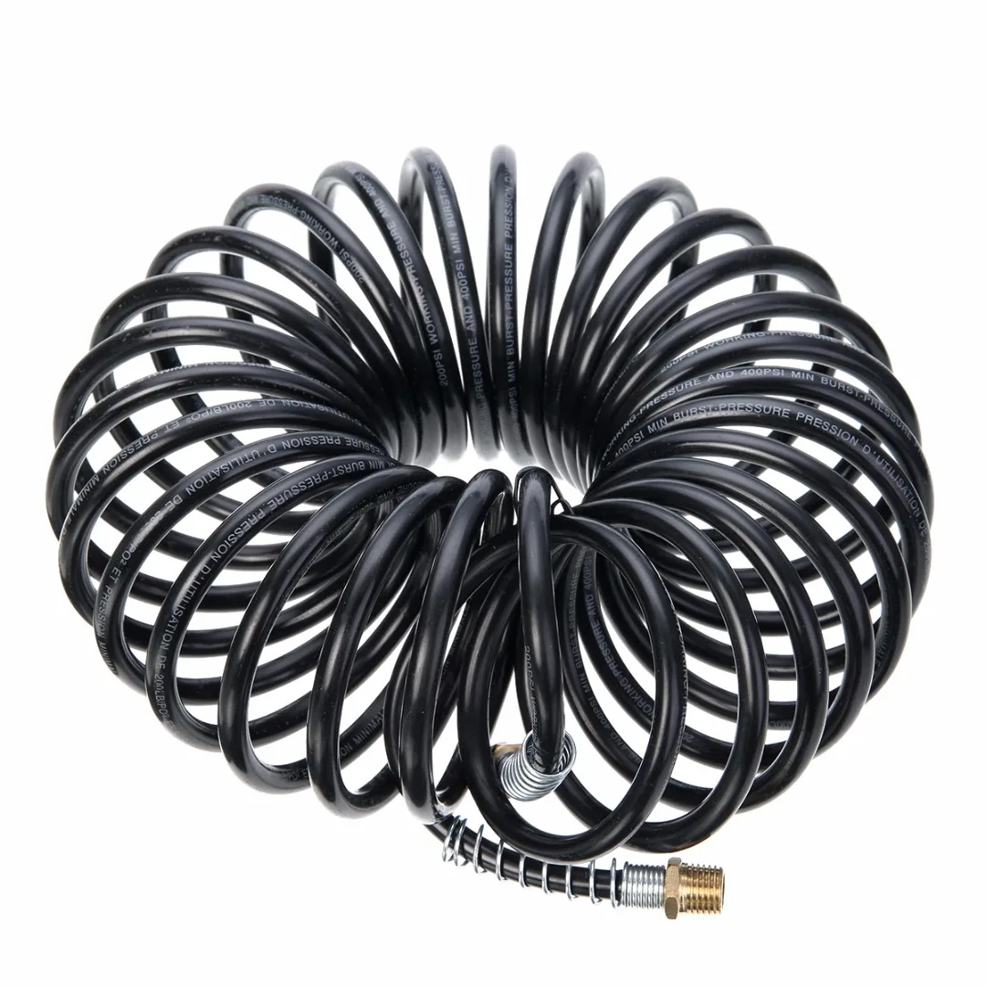 Mayitr 7mm Air Compressor Recoil Hose Polyurethane Pneumatic Duct Air ...