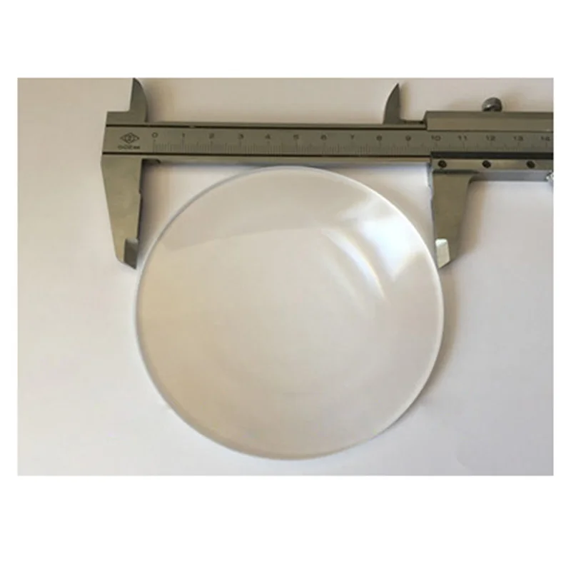 Large Optical Glass Focal Length 510mm Plano Convex Lens Focus Imaging ...
