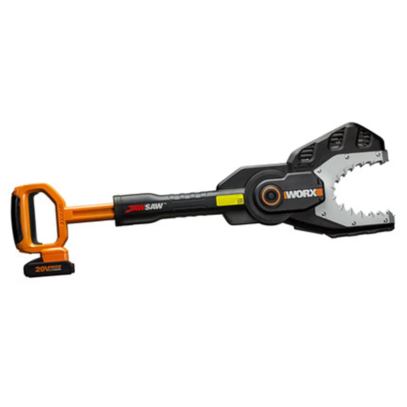 Worx Wg329 Max Lithium Cordless Jawsaw Chain Saw, With 20-volt Power ...