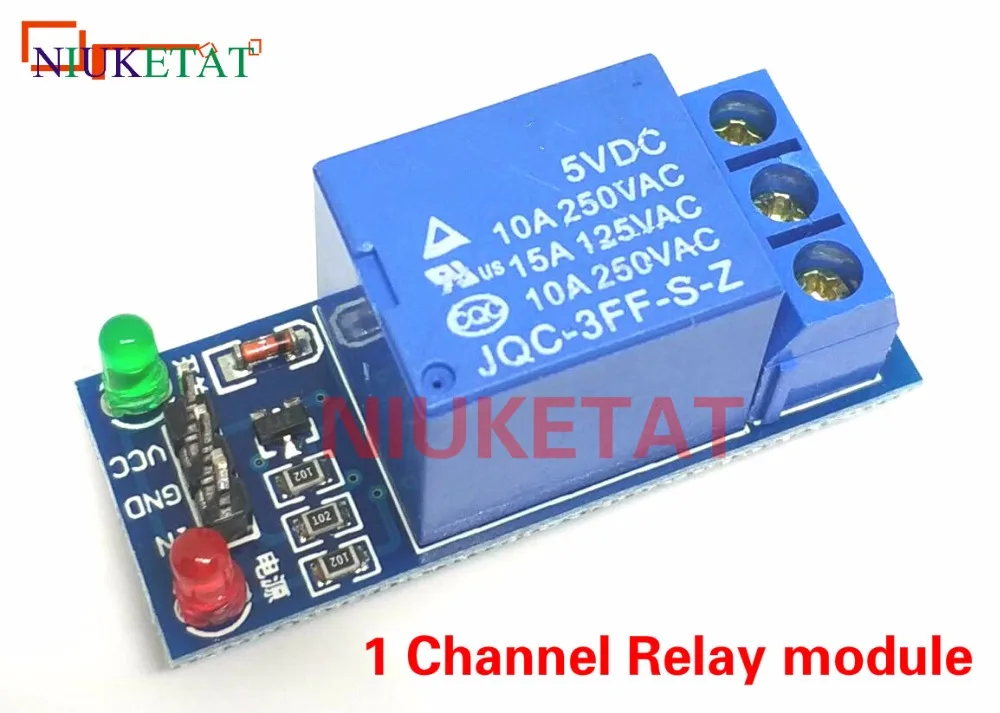 5pcs-1-Channel-Relay-1-road-relay-module-5v-low-level-trigger-relay ...