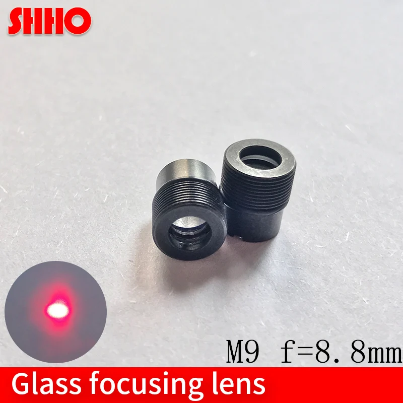 High quality M9 composite lens D ZK3 glass focusing lens collimation ...