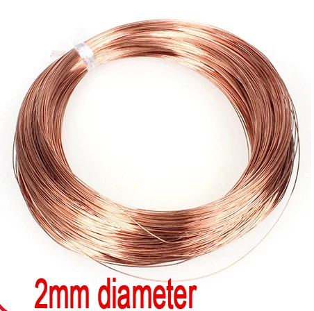 2mm-diameter-T2-pure-copper-wire-red-copper-wire-tough-pitch-Conductive ...
