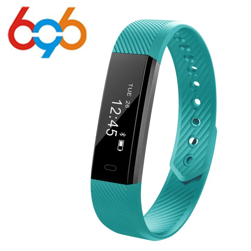 696 ID115 Smart Bracelet Sport Pedometer Fitness Tracker Sleep Monitor ...