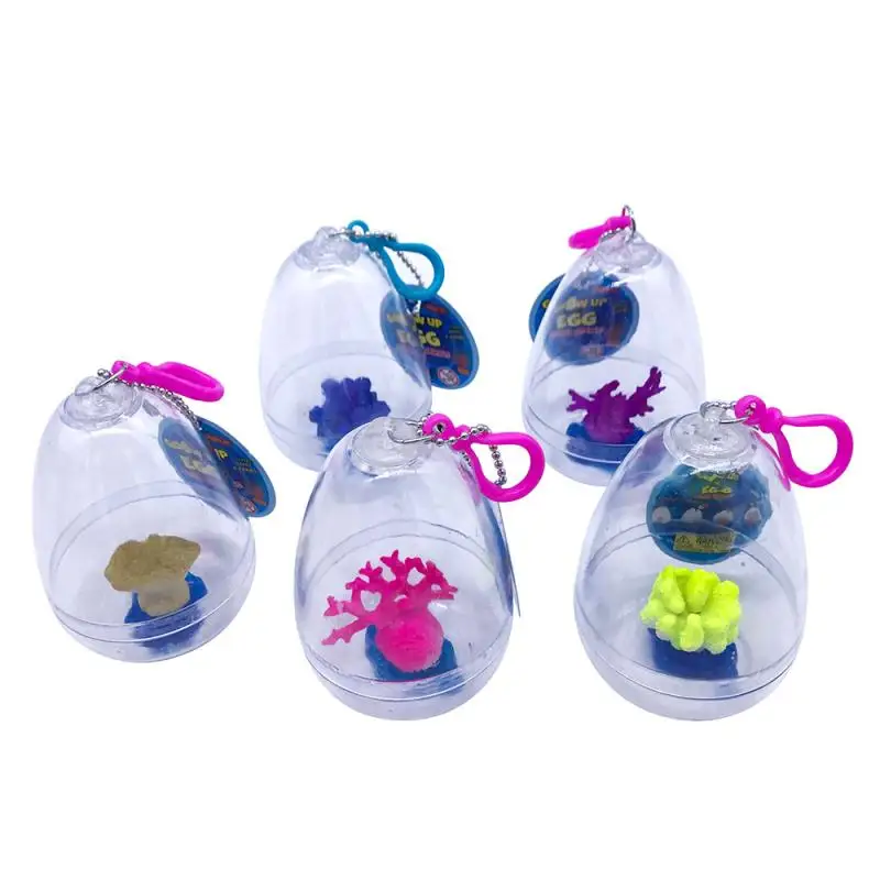 New Cute Squishy Novelty Magic Growing Add Water Botany Grow Up Egg ...