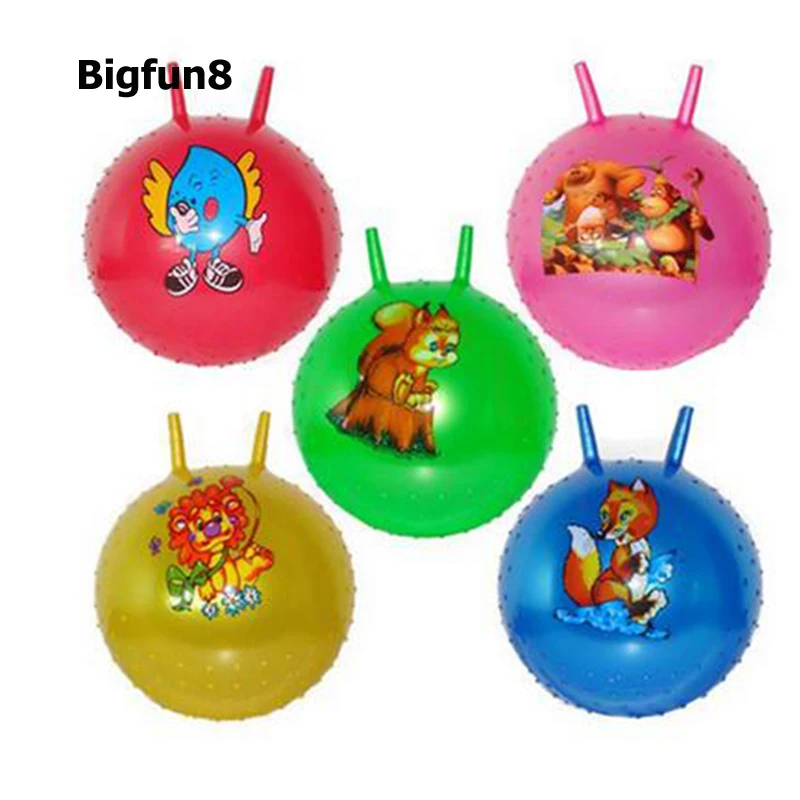 Bigfun8 new Children Training Cartoon Yoga Ball kids Gymnastic Balance ...