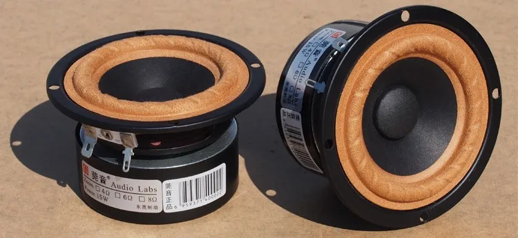 yellow Audio Labs HiFi rank 3'' Full Range frequency Speaker 3 inch ...